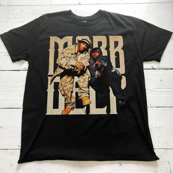 Gallidesigner | Shirts | Mobb Deep Unisex Black Tshirt Hip Hop Style ...